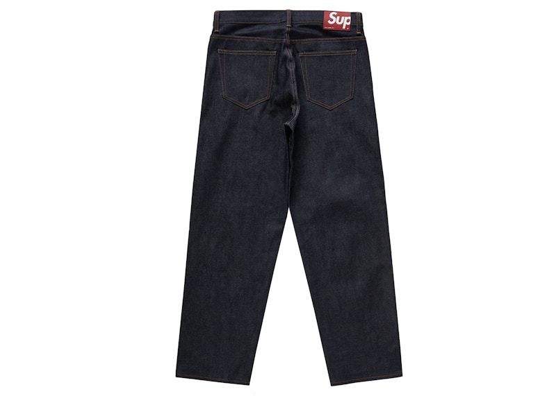 Supreme Rigid Loose Fit Selvedge Jean (FW24) Rigid Indigo 남성 - FW24 - KR