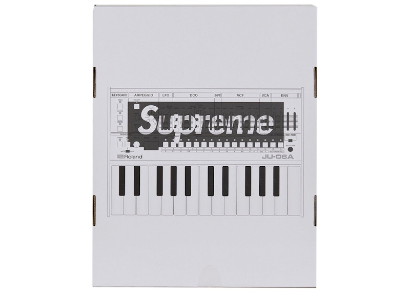 Supreme Roland JU-06A Synthesizer White - SS24 - US