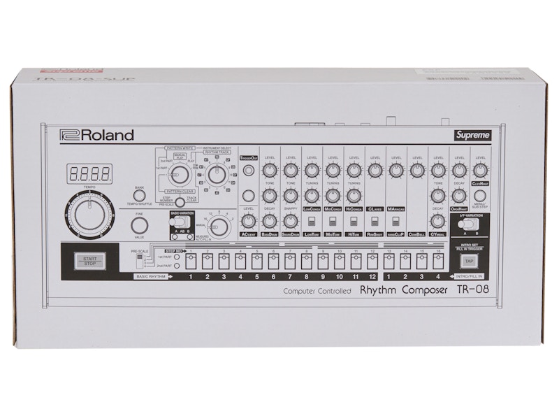 Supreme Roland TR-08 Rhythm Composer White - SS24 - US