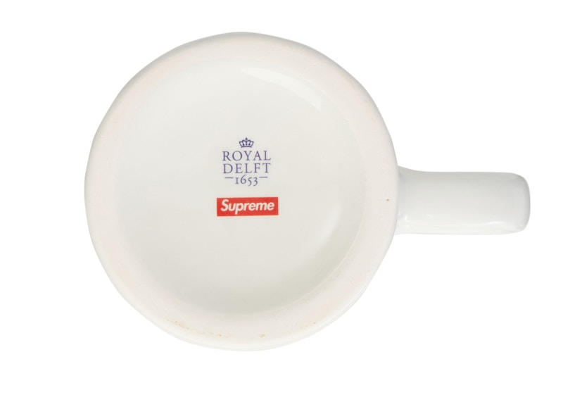 Supreme Royal Delft 190 Bowery Beer Mug Blue - SS21 - US