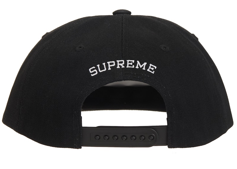 Supreme Script Logo 6 Panel SS24 Black - SS24 - US