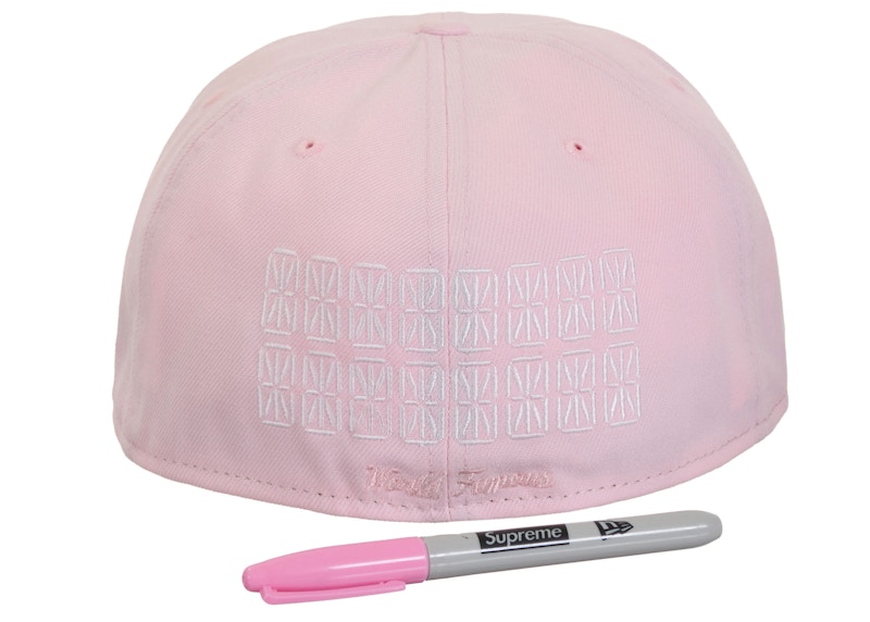 Supreme Sharpie Box Logo New Era Fitted Cap Pink - SS24 - US