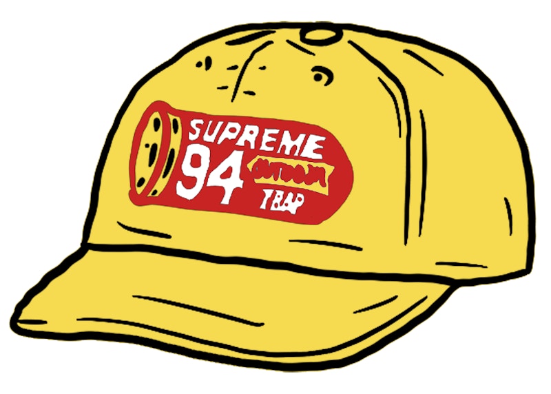 Supreme Shell Patch 6-Panel Lime - SS21 - GB