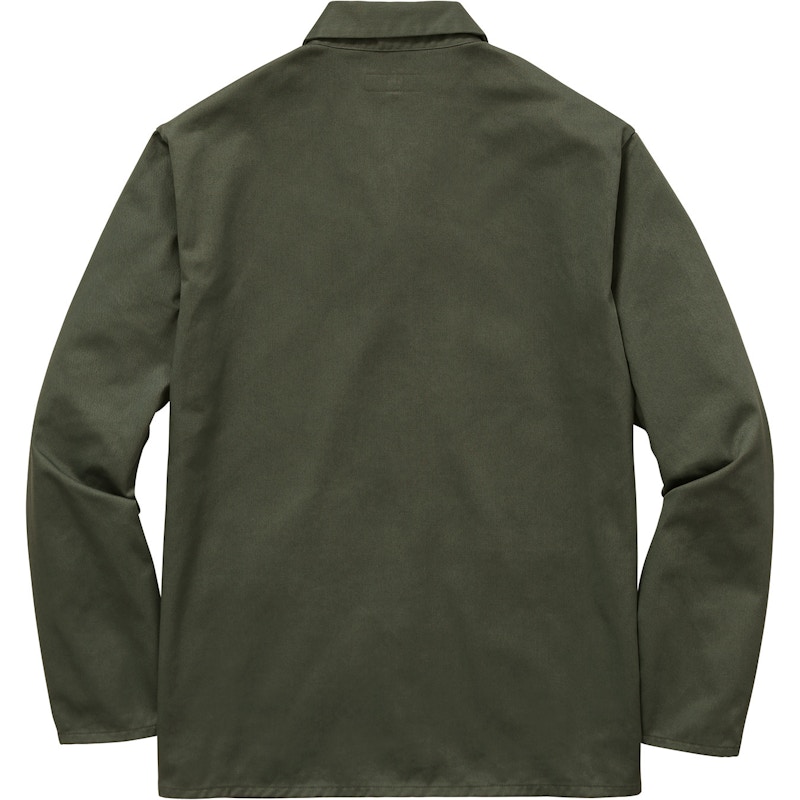 Supreme Shop Jacket Olive - FW17