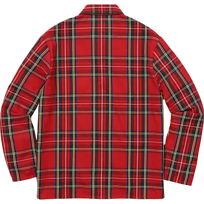 Supreme Shop Jacket Royal Stewart Men's - FW17 - US