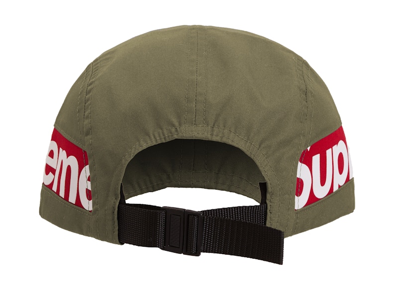Supreme Side Panel Camp Cap Olive - FW18 - US