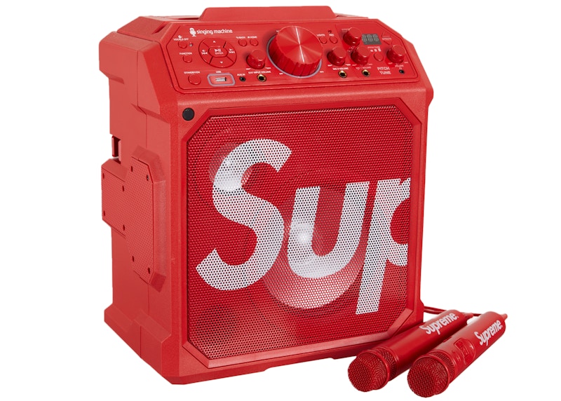 Supreme Singing Machine (UK Plug) Red - SS23 - US