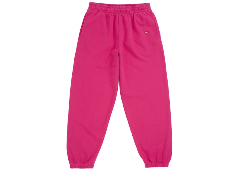 Supreme Small Box Sweatpant (FW25) Pink Men's - FW25 - US