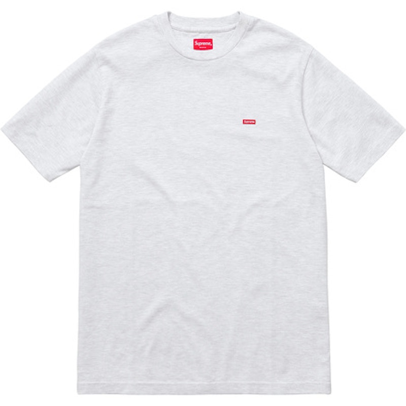 Supreme Small Box Tee (SS16) Heather Grey Men's - SS16 - GB