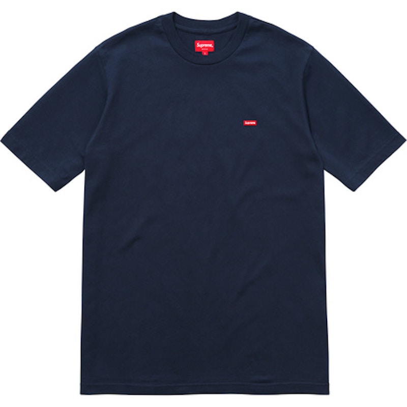 Supreme Small Box Tee SS17 Navy Men's - SS17 - US