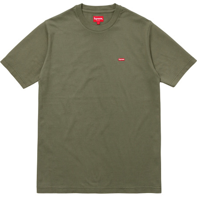 Supreme Small Box Tee SS17 Olive Men's - SS17 - US