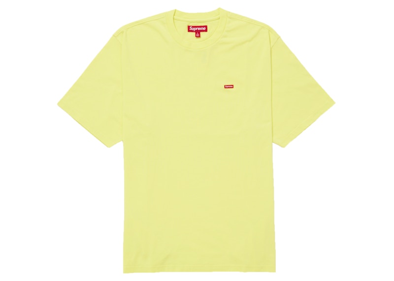 Supreme Small Box Tee (SS25) Bright Yellow メンズ - SS25 - JP Supreme Small Box Tee (SS25) Bright Yellow メンズ - SS25 - JP