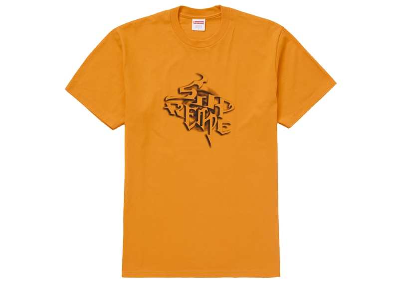 Supreme Smoke Tee (FW24) Orange Men's - US