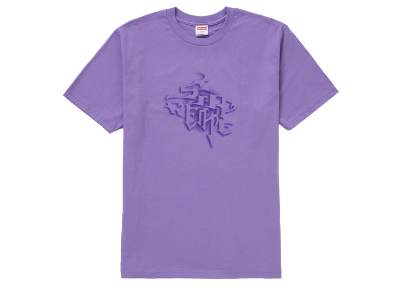 Supreme Smoke Tee (FW24) Purple Men's - US