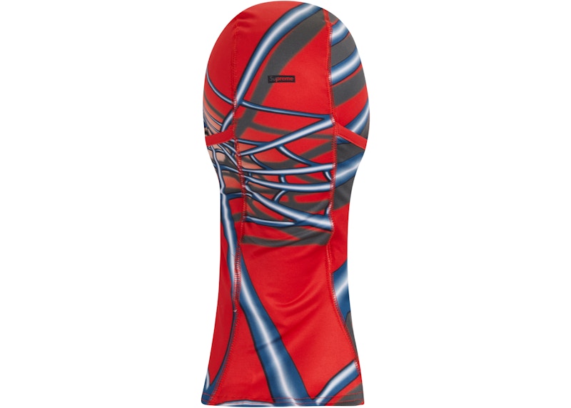 Supreme Spyder Web Lightweight Balaclava Red - FW22 - US