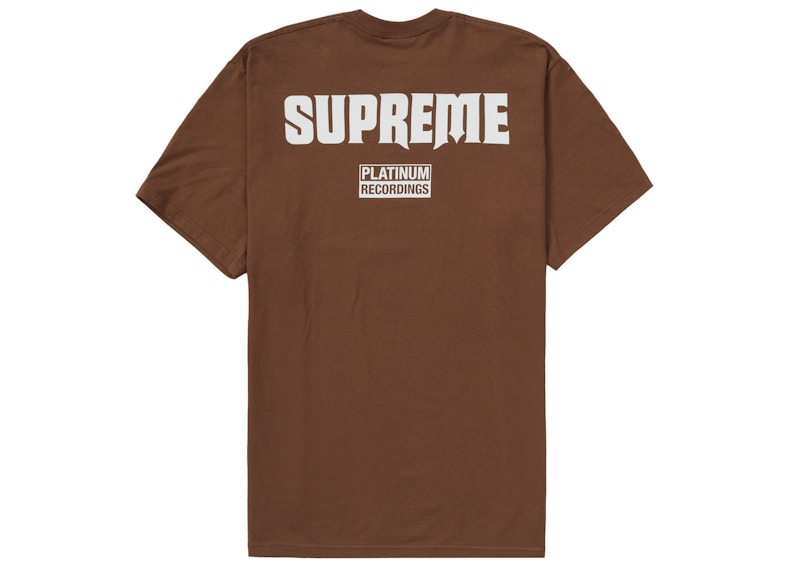 Supreme Still Talking Tee Brown Men's - SS22 - US