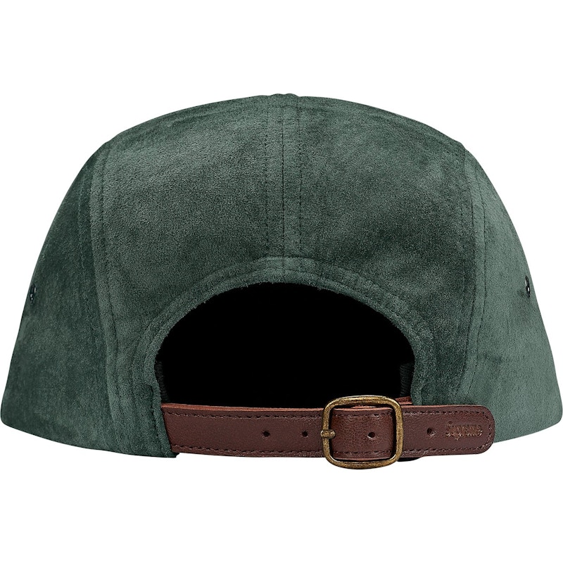 Supreme Suede Camp Cap (SS18) Dark Green - SS18 - US