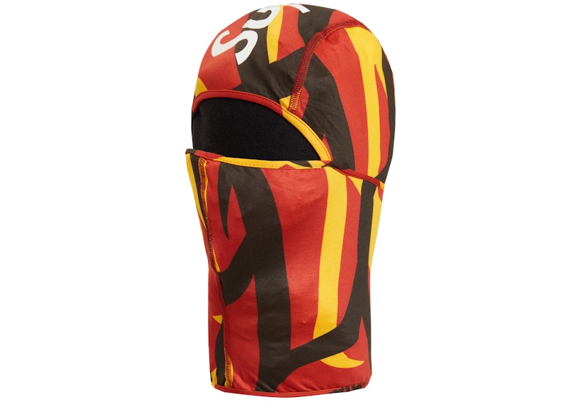 Supreme Tribal Camo Balaclava Red - FW19 - US