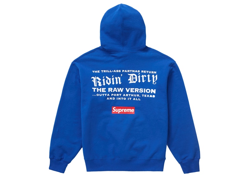 Supreme UGK Hooded Sweatshirt Royal Men's - SS24 - US