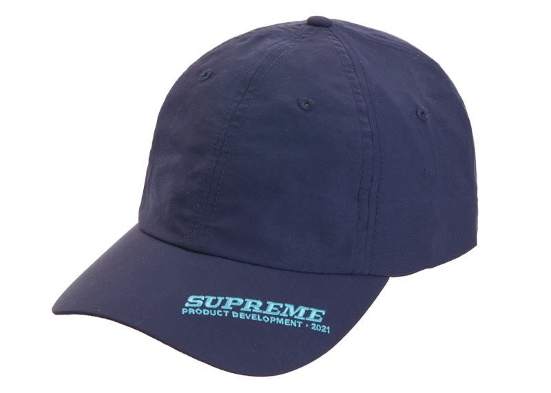 Supreme Visor Logo 6-Panel Navy - SS21 - US
