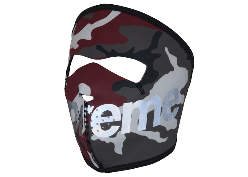 Supreme WINDSTOPPER Facemask (FW25) Red Camo - FW25 - US