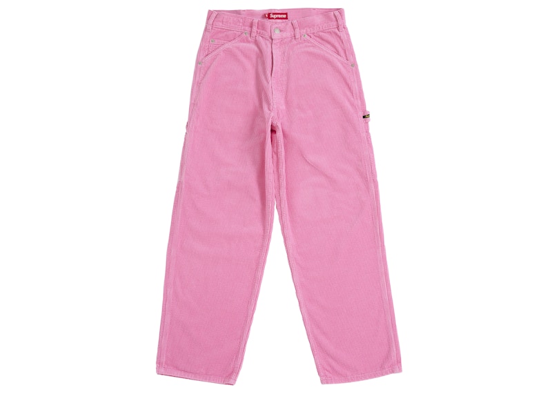 Supreme Wide Wale Corduroy Painter Pant Pink Men's - FW25 - US