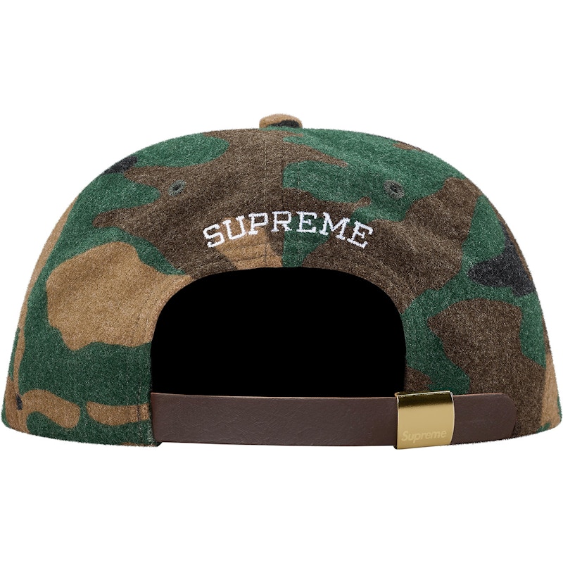 Supreme Wool S Logo 6-Panel Camo - FW17 - US