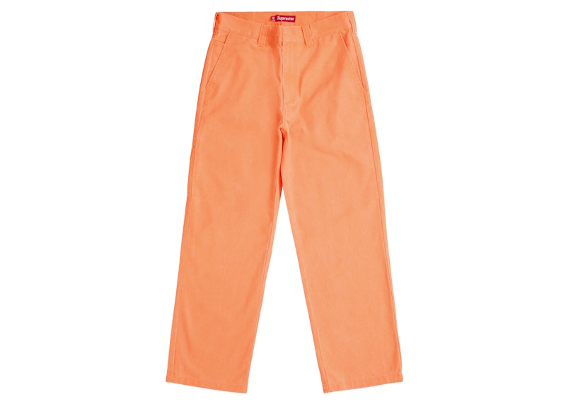 Supreme Work Pant (FW24) Orange Men's - FW24 - US