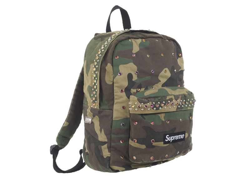 Supreme b.b. Simon Denim Backpack Woodland Camo - SS25 - US