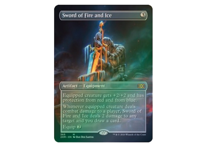 Sword of Fire and Ice Magic: The Gathering TCG Double Masters Box ...