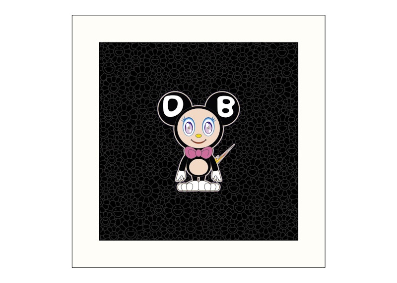Takashi Murakami DOB 2020 Print Black (Signed, Edition of 100) - DE