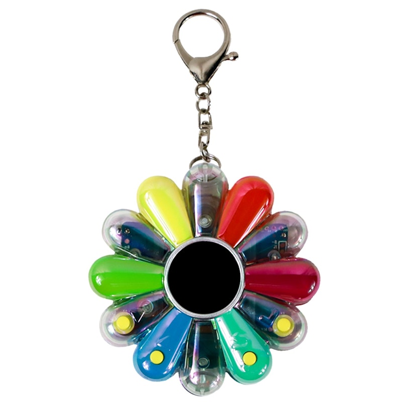 Takashi Murakami Flower Go Walk Color Game Aurora Multi White - US