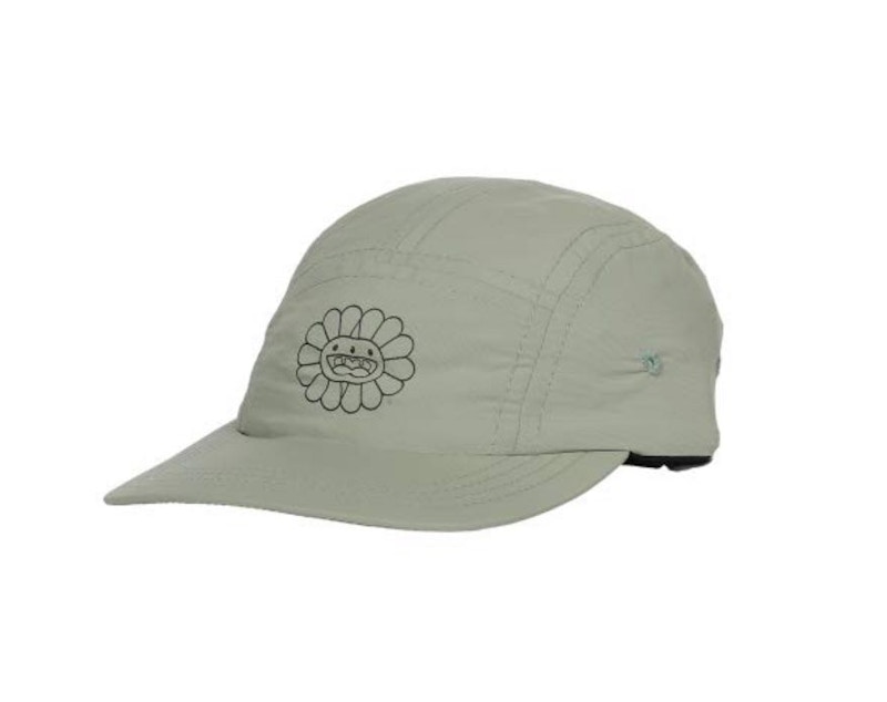 Takashi Murakami ComplexCon Mutated Flowers 5 Panel Hat Grey - FW19 - US