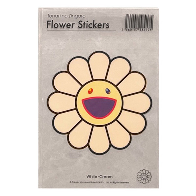 Takashi Murakami White x Cream Sticker - FW21