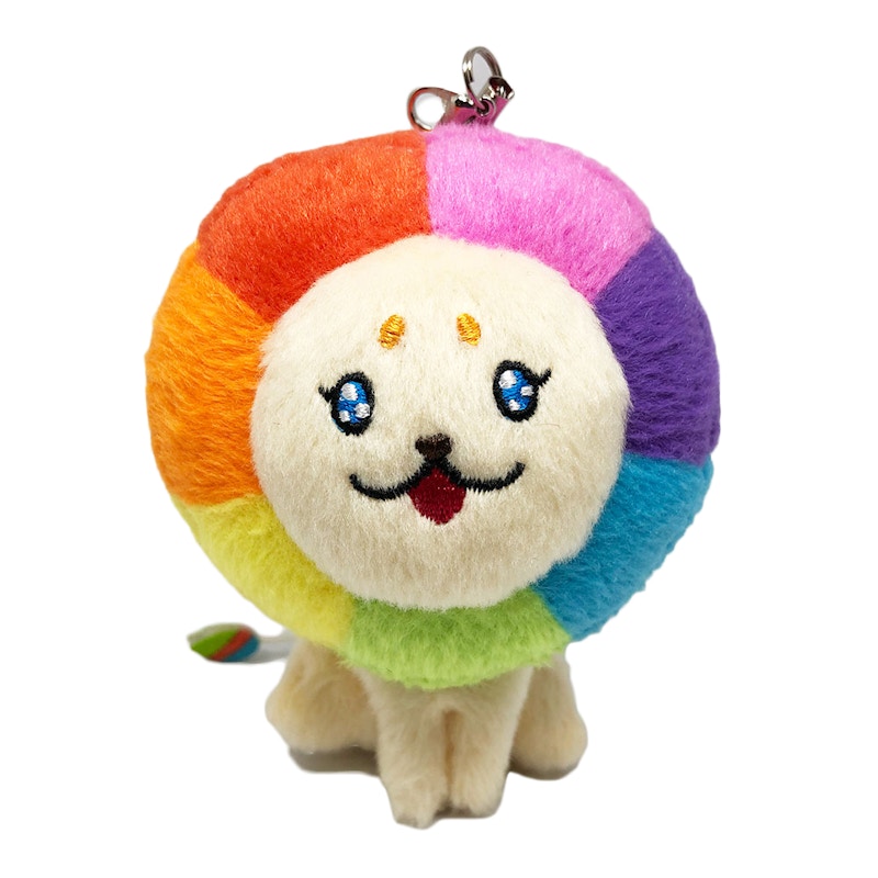 Takashi Murakami Yume Lion Mini Keychain Rainbow - FW21 - US