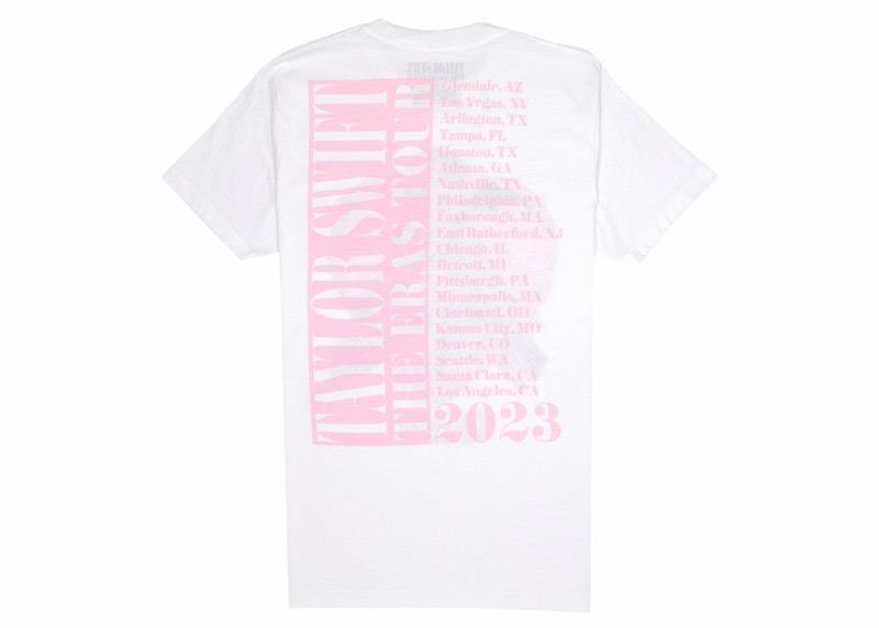 Taylor Swift The Eras Tour Lover Album T-Shirt White - SS23 - US