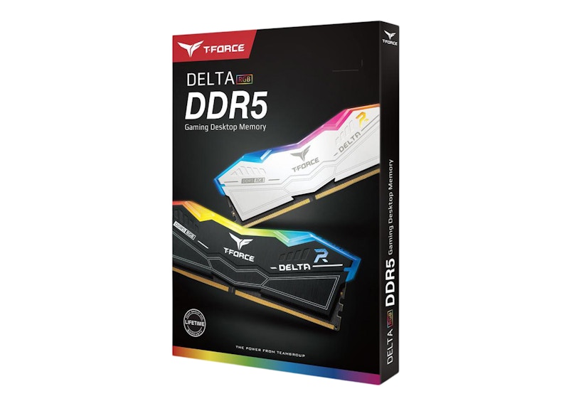 Team T-Force Delta (2PK x 16GB) DDR5 6400 Desktop Memory Kit ...