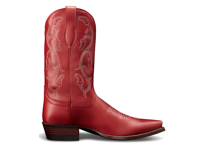 Tecovas Booth Boot Chili's Booth Red Vinyl (Women's) - Sneakers - US