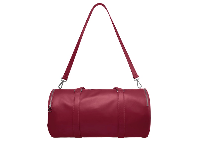 Telfar Large Duffle Oxblood in Polyester with Silver-tone - US