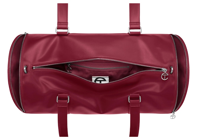 Telfar Large Duffle Oxblood in Polyester with Silver-tone - US