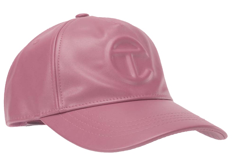 Telfar Logo Embossed Hat Corned Beef in Vegan Leather - US