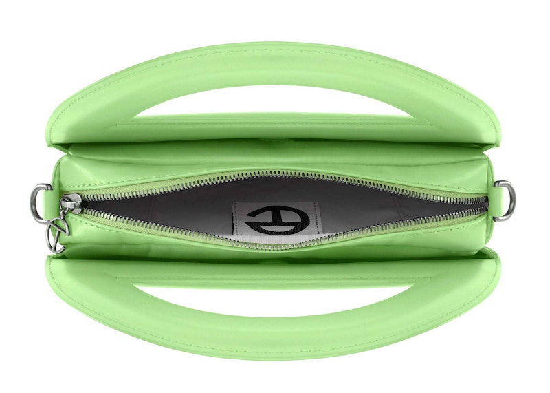 Telfar Round Telfar Circle Bag Double Mint in Polyurethane/Polyester ...