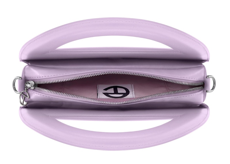 Telfar Round Telfar Circle Bag Lavender in Polyurethane/Polyester with ...