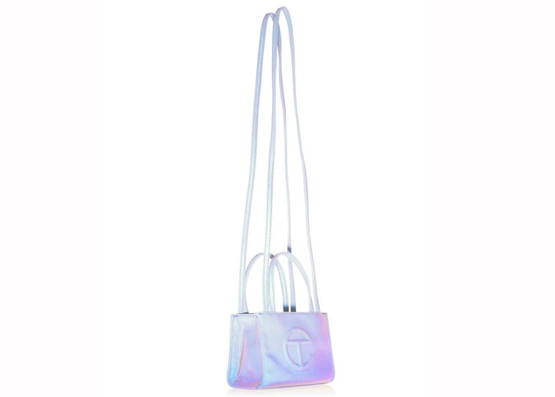 Telfar Small Shopping Bag Flash in Polyurethane/Polyester with Silver ...