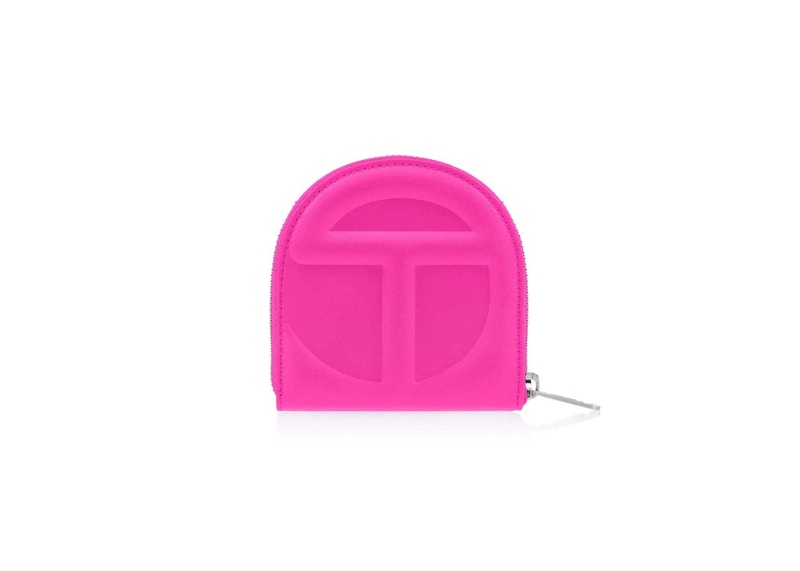 Telfar Wallet Azalea in Leather with Silver-tone - US