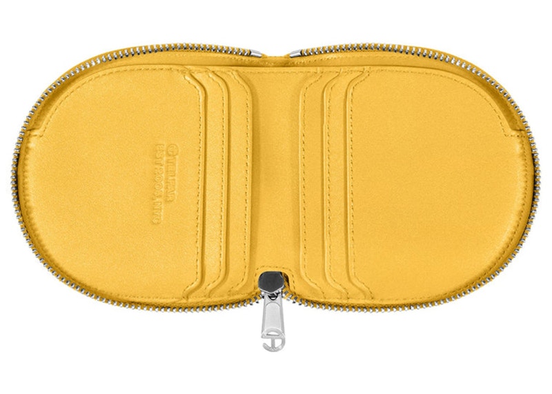 Telfar Wallet Yellow in Leather with Silver-tone - US