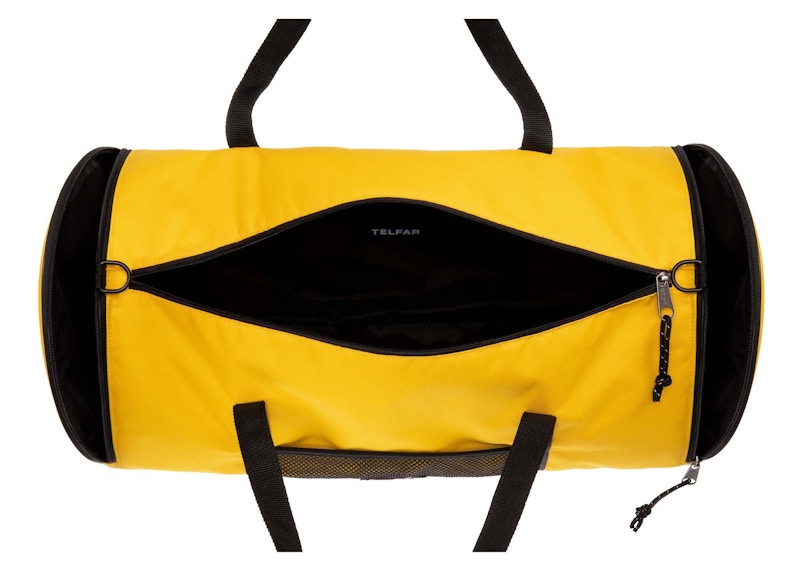 Telfar x Eastpak Large Duffle Yellow in Polyester with Silver-tone - US