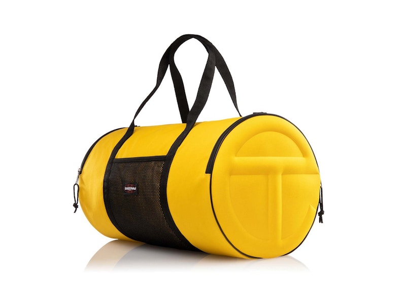 Telfar x Eastpak Large Duffle Yellow in Polyester with Silver-tone - US