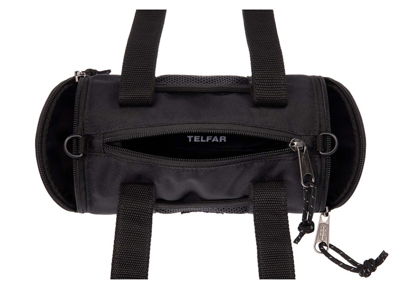 Telfar x Eastpak Small Duffle Black in Polyester with Silver-tone - US