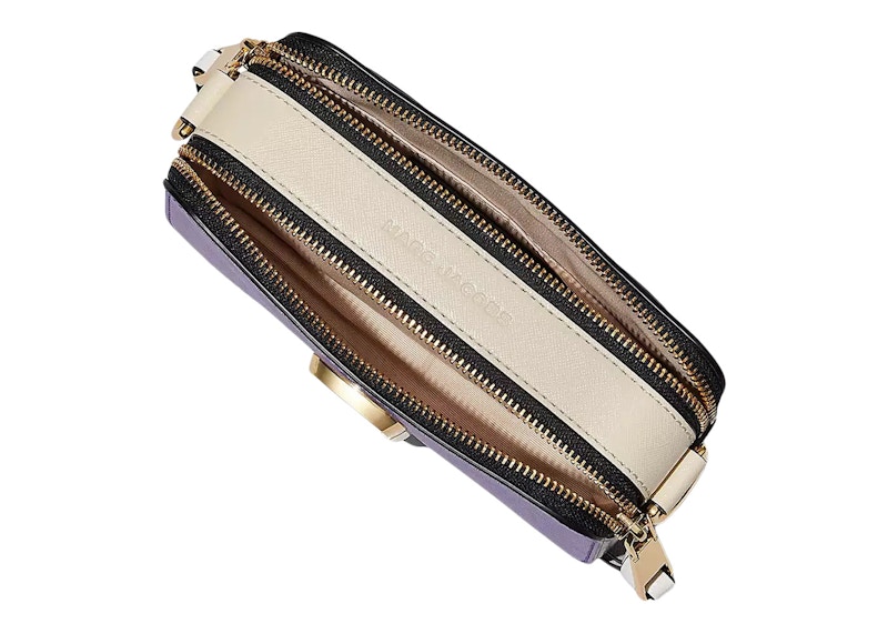 Marc Jacobs The Colorblock Snapshot Daybreak Multi in Saffiano Leather ...